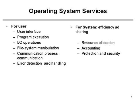 Chapter 2 Operating System Structures Salim Arfaoui