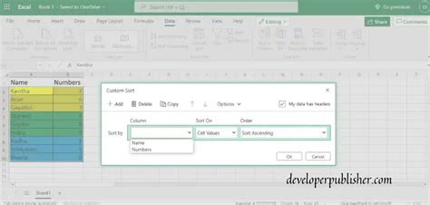 How To Sort By Color In Excel Microsoft Excel Tutorials