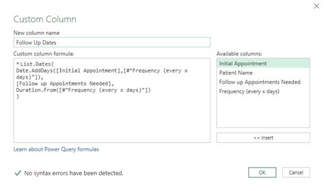 Recurring Dates With Offset In Power Query — The Power User