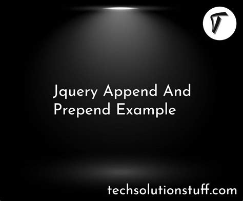 Jquery Append