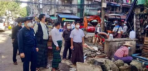 စမ်းချောင်းမြို့နယ်တွင် ၂၀၂၀ ၂၀၂၁ တိုင်းဒေသကြီး ငွေလုံး ငွေရင်း ဘတ်ဂျက်ဖြင့် ရေမြောင်းတိုးချဲ့ခ