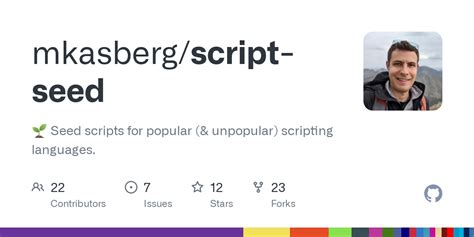 Github Mkasbergscript Seed 🌱 Seed Scripts For Popular And Unpopular