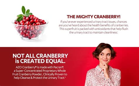 Azo Cranberry Urinary Tract Health Gummies 40 Count Glass Cranberry