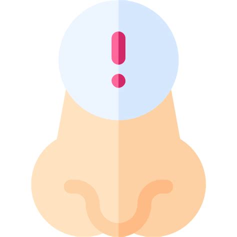 Difficulty Breathing Basic Rounded Flat Icon