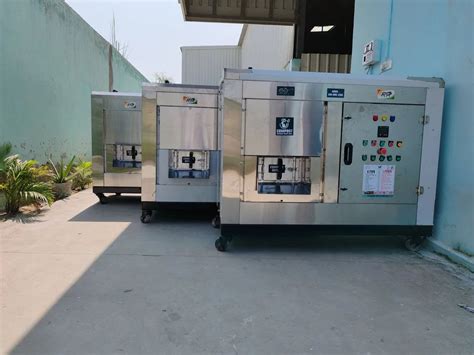 Stainless Steel 200kg Automatic Fully Mechanized Organic Waste Composting Machine 200kg Day 3