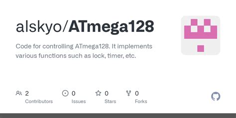 Github Alskyo Atmega128 Code For Controlling Atmega128 It Implements Various Functions Such