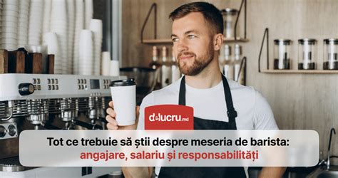 Ce înseamnă jobul de barista și cum să te angajezi