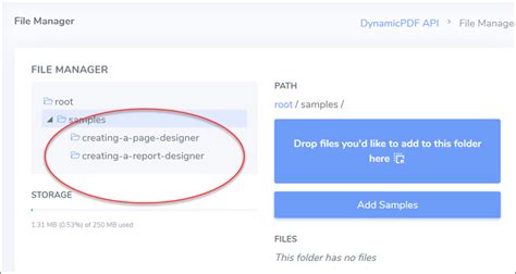 Create A Report Dynamicpdf Api