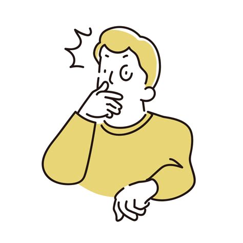 頭を抱える女性のイラスト