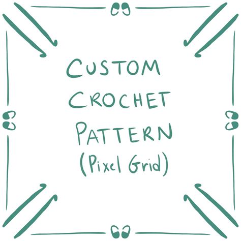 Custom Crochet Pattern Pixel Grid Etsy