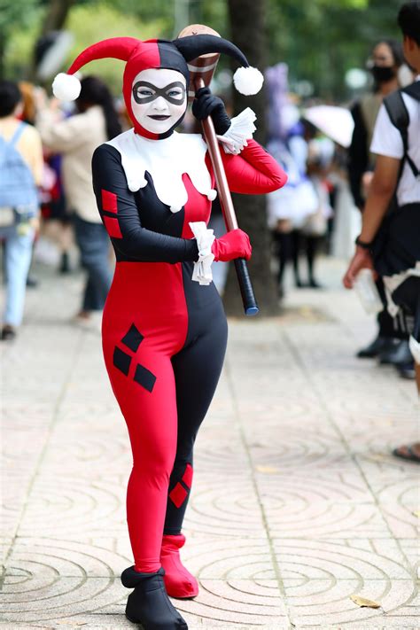 Classic Harley Quinn Cosplay By Nhocksue95 On Deviantart