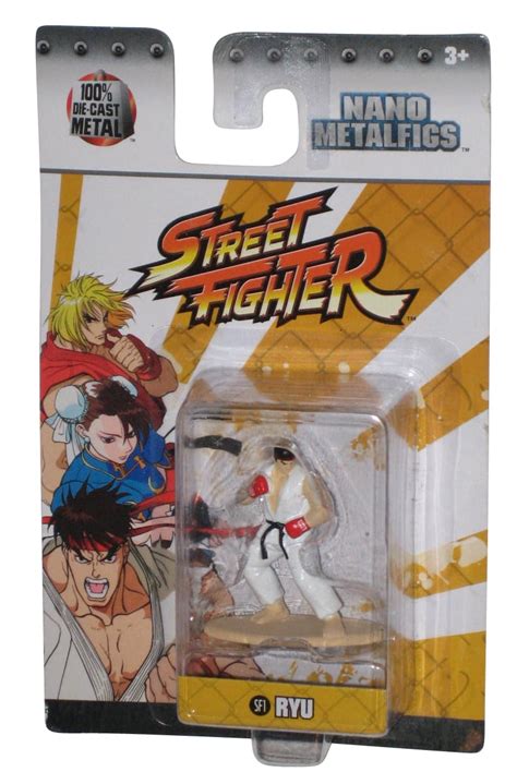 Jada Toys Capcom Nano Metalfigs Street Fighter Ryu Single Pac 1 5 Figure