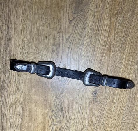 Пояс ремінь з двійною пряжкою — ціна 150 грн у каталозі Ремені Купити аксесуари за доступною