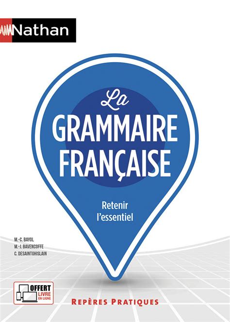 La grammaire française Repères pratiques Éditions Nathan