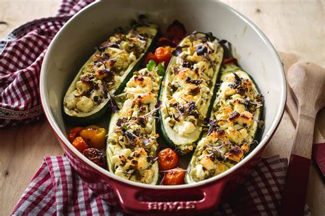 Gefüllte Zucchini Einfach Lecker Schnell Come On In My Kitchen