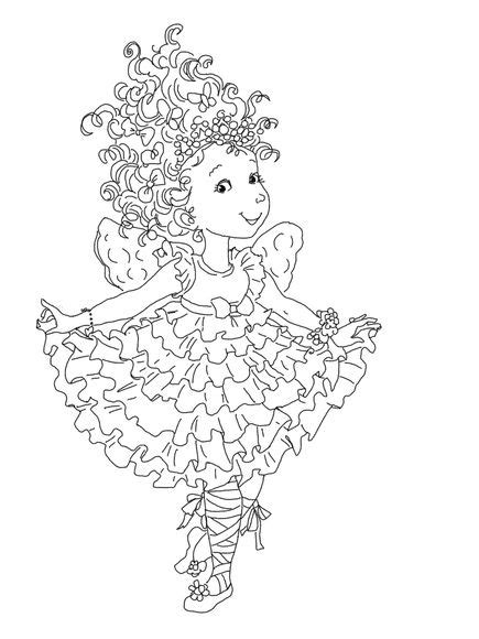 Printable Coloring Pages Disney Fancy Nancy