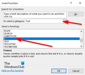 How To Use T Function In Excel