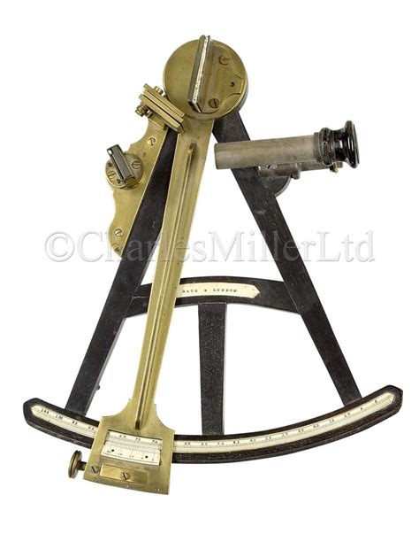 Lot 355 Ø A 9½in Radius Octant By Bate London