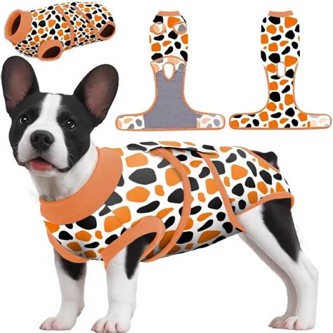 PetWarm Traje de cirugía para perros machos traje de recuperación para
