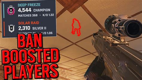 UBISOFT WON T BAN BOOSTED PLAYERS YouTube