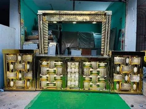 Stainless Steel Buffer Counter Set Size 6x3 Feet At ₹ 25000 Piece In
