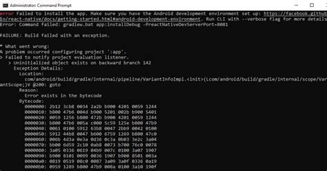 Question A Problem Occurred Configuring Project App · Issue 26095