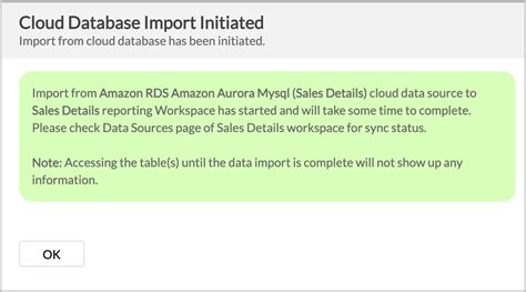 Import Data From Amazon Aurora Mysql L Zoho Analytics Help