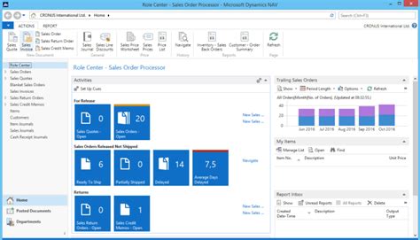 Microsoft Dynamics NAV Business Central NAV Vision Navision Nav