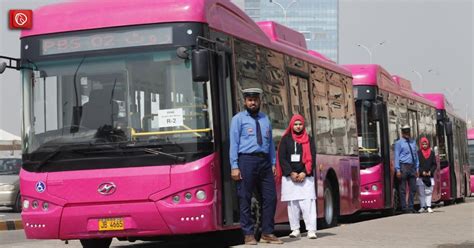 An Overview Of The Pink Bus Route In Karachi