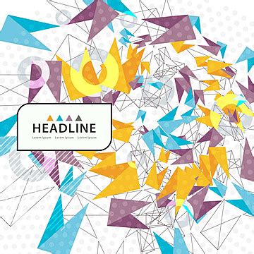 Brochure Header Layout Template Texture Creative Abstract Vector Texture Creative Abstract