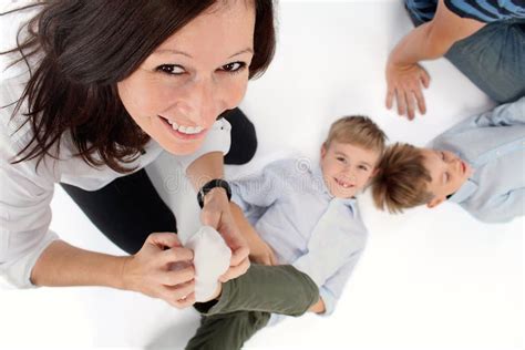 Mother Tickling Feet Free Stock Photos StockFreeImages