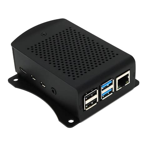 aluminium vesa raspberry pi 4 case the pi hut