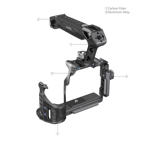 SmallRig Rhinoceros Basic Cage Kit For Sony Alpha 7R V Alpha 7 IV