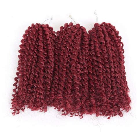 Packs Insgesamt Bündels Eunice Hair Marlybob Kinky Curl Haarverlängerung Crochet Zöpfe
