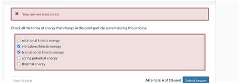 Solved Your Answer Is Incorrectcheck All The Forms Of