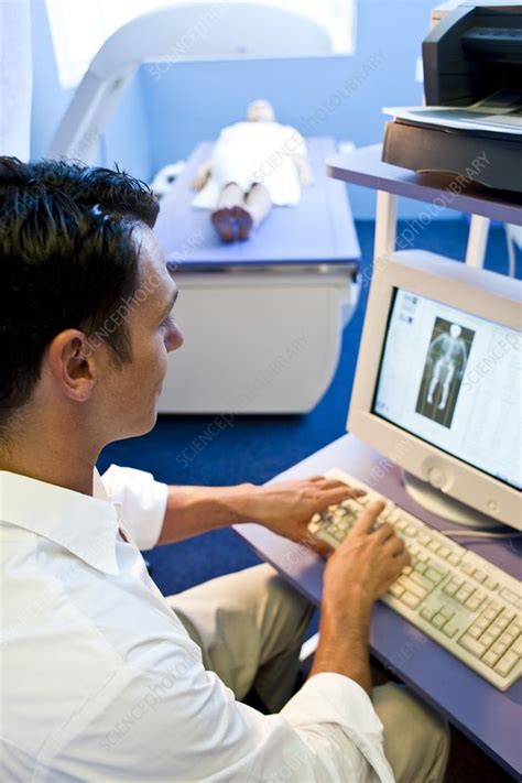 Bone Density Scan Stock Image F Science Photo Library