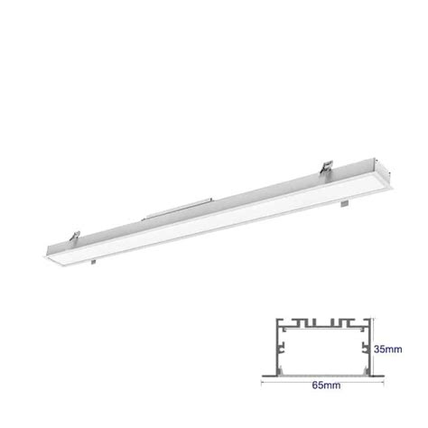 Linear Recessed Led Ceiling Light Fixture Shelly Lighting
