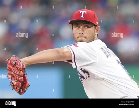 Arlington Texas Usa 10th May 2017 Yu Darvish Rangers Mlb Texas