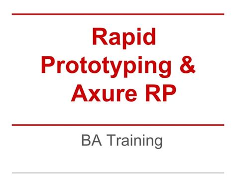 Rapid Prototyping And Axure Rp Pdf