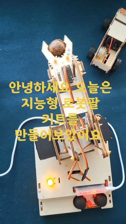 지능형 로봇팔 참행복네이버쇼핑 Arduino Robot Arduinoproject 정보 과학 Youtube