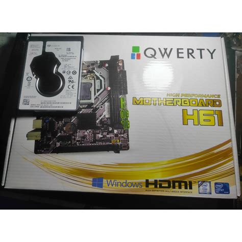 Jual Mainboard Chipset H61 New Hdd 2nd Shopee Indonesia