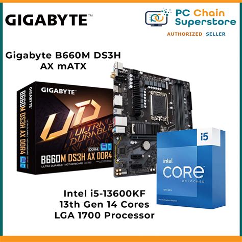 Bundle Intel I5 13600k I5 13600kf 13th Gen 14 Cores 5 1ghz Lga1700