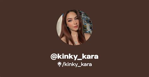 kinky_kara | Instagram, TikTok | Linktree