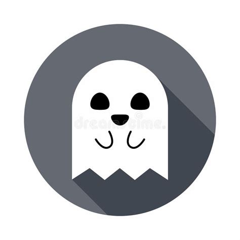 Halloween Ghost Scary Or Cute Cartoon Spooky Ghost Halloween Holiday