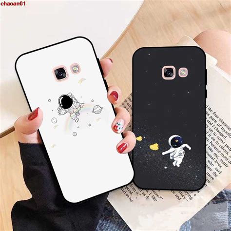 เคสมือถือซิลิโคนลายดาวสําหรับ Samsung A3 A5 A6 A7 A8 A9 Pro Star Plus