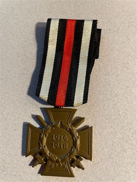 Ehrenkreuz für Frontkämpfer 1914 1918 Gebraucht in Ammerzwil BE für