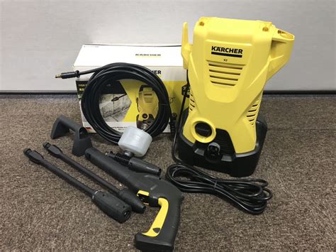 【目立った傷や汚れなし】ケルヒャー 高圧洗浄機 K2 コンパクト Kmr Karcher 付属品あり ケルヒャーk2 家庭用高圧洗浄機の落札