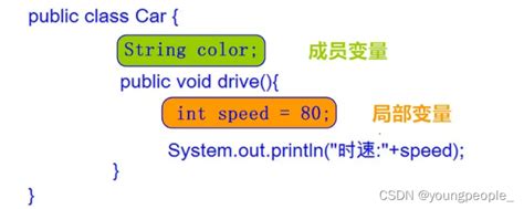 Java基础之成员变量与局部变量如何定义一个局部变量 Csdn博客