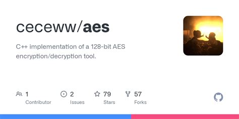 Github Cecewwaes C Implementation Of A 128 Bit Aes Encryption
