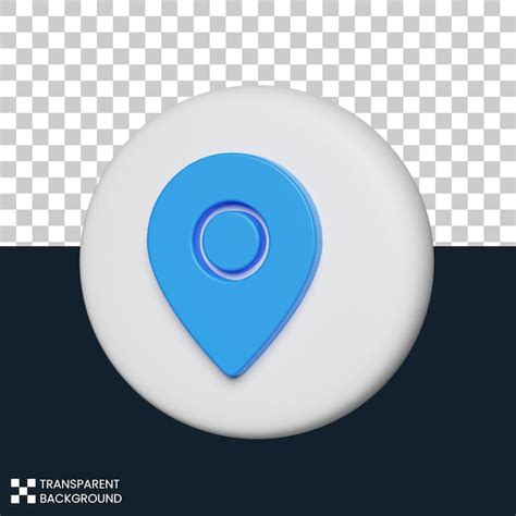 Premium Psd Pin Location 3d Icon Illustration